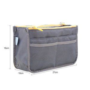 Trunkstar | Bags | Handbag Organizer Insert Purse Tote Black | Poshmark